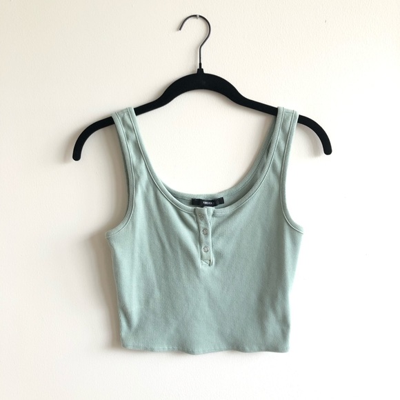 Forever 21 | Tops | Basic Crop Tank | Poshmark